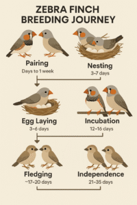 Zebra Finch Breeding Season: Nature’s Flexible Rhythm | FinchGuy